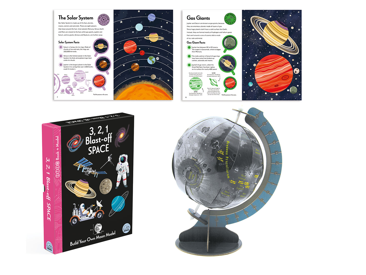 3, 2, 1 Blast-off Space | Gemini Books