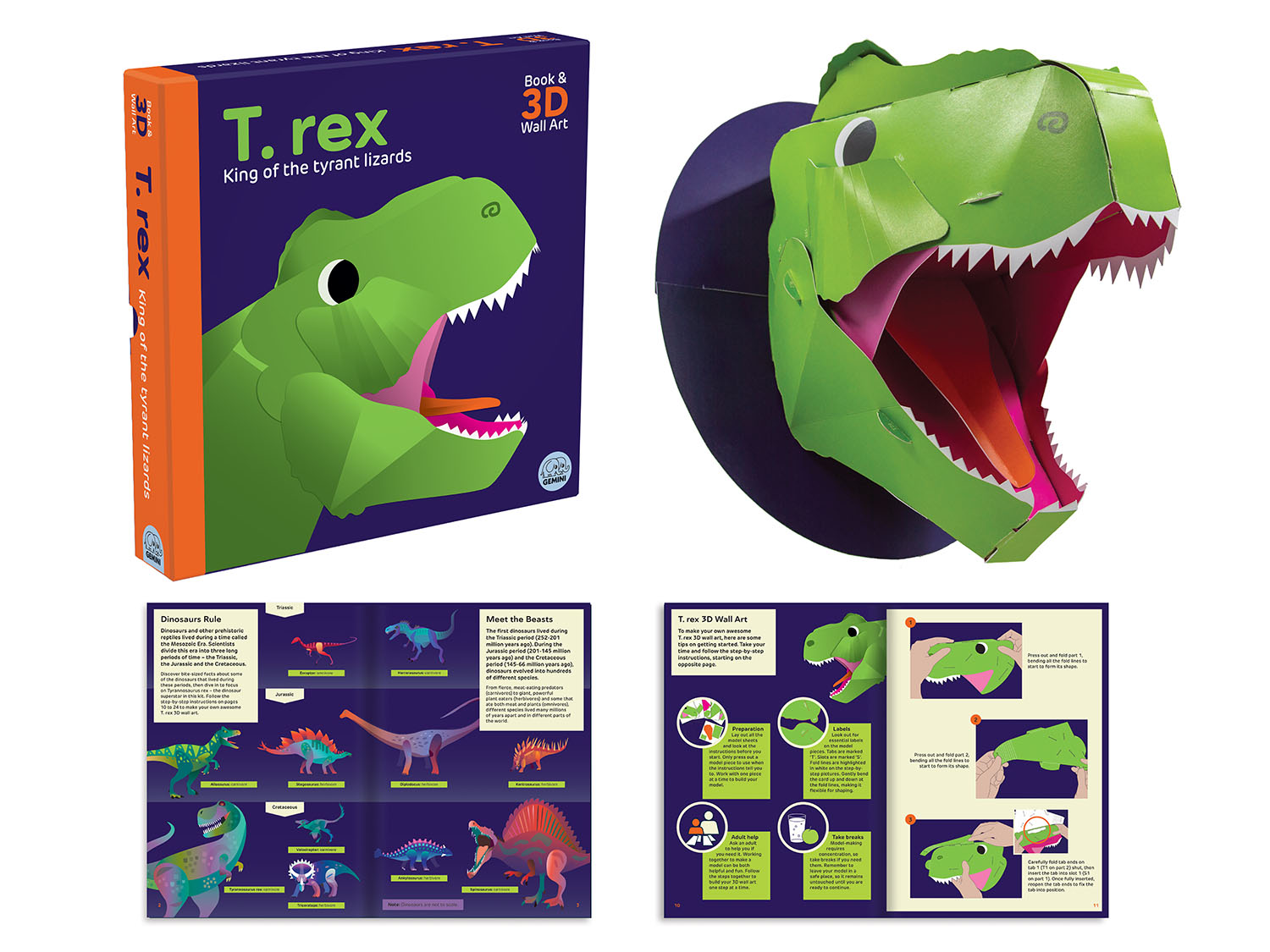 T. rex - King of the Tyrant Lizards | Gemini Books