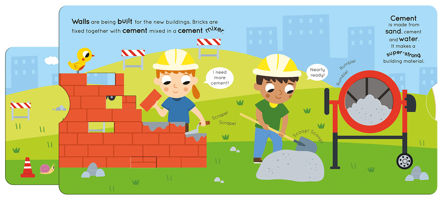 Push, Pull, Slide! Diggers | Gemini Books